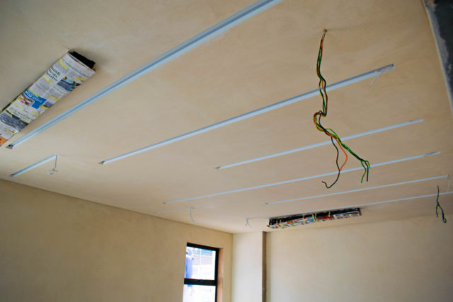Strip lighting design to suspended ceiling – Ceilings and Partitions Durban